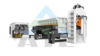 China 400T/500T/630T/800T Hydraulic Cutting Gantry Shear Machine for Scrap Iron and Steel for sale