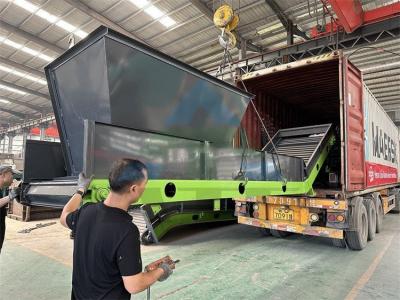 China Afvalpapier en oude kleding Hydraulische balermachine met drank karton comprimeren Te koop