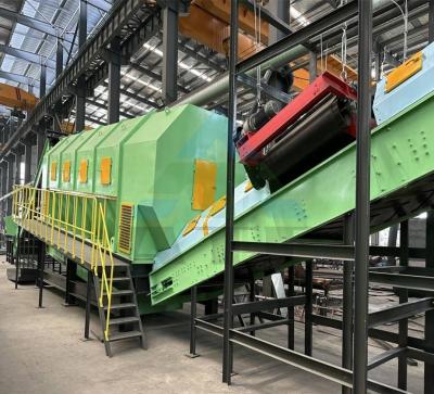 China Máquina de triagem e separação de resíduos sólidos municipais para recolha de resíduos à venda