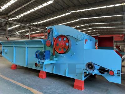 China Anpasste Input Größe Holz Sägemaschine für Holzbaumzweige Bretter Schiefer Bambus zu verkaufen
