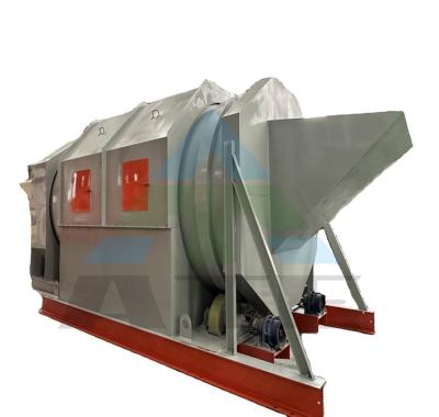 Cina Macchine di setacciatura a tamburo a rotolo per carta di scarto domestica, plastica, vetro, metalli e tessuti in vendita