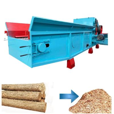 China 110KW 8-10tph motor diesel planta de pellets de biomasa tambor trituradora de rama de madera chips trituradora de astillas con buena en venta