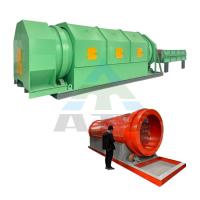 China Trommel Screen for Separating Solid Waste in City Household and Construction Garbage for sale