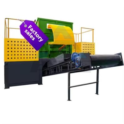 Cina Grandi metallo grande a doppio albero gomma trituratore trituratore di rifiuti macchina con facile funzionamento in vendita