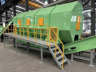 China Rotary Drum Screen for Municipal Solid Screening After Service and Field Maintenance for sale