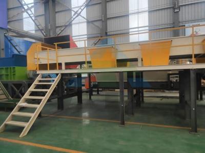 China 2000 kg Weight Capacity Waste Sorting Platform for Municipal Solid Waste Recycling Plant for sale