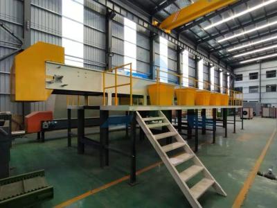 Cina Piattaforma di selezione manuale a quattro posizioni per macchine per il trattamento dei rifiuti nell'estrazione energetica in vendita