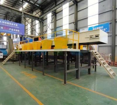 Cina Impianto di riciclaggio dei rifiuti a 380 V personalizzato per la separazione dei rifiuti solidi municipali in vendita