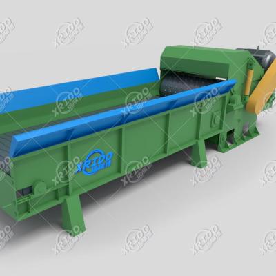 China Tiendas de materiales de construcción Máquina trituradora de doble eje para triturar y moler madera en venta