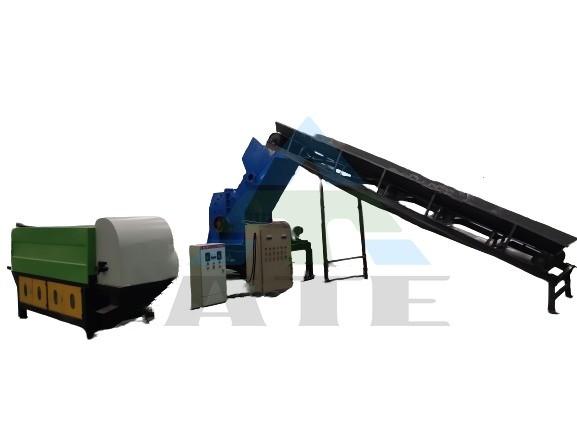 Quality Fully Automatic Hammer Mill Metal Crusher for Scrap Aluminum Processing and for sale