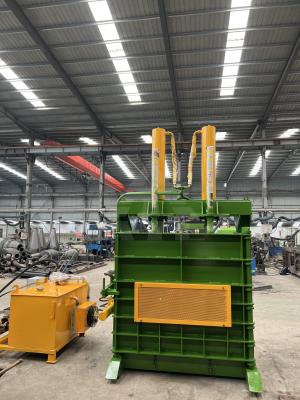 China 80 Ton Vertical Baler Machine for Compressing and Packing Loose Materials at Sale for sale