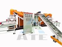 China Scrap Metal Shredding Function Electric Copper Peeling Machine for PLC Control System for sale