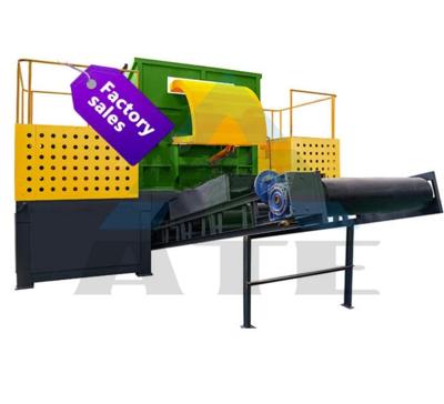 China 380V/50HZ Voltage Radial Tire Shredder Machine for Plastic and Metal Waste Management for sale
