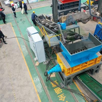 China Kautschuk-Recyclingindustrie Automatische Reifenrecyclingmaschine für Gummipulver mit hoher Leistung zu verkaufen