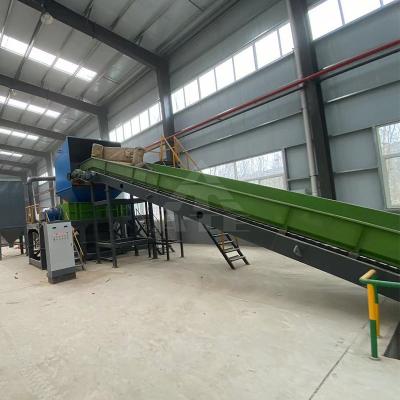 Cina Doppia frantumazione per rottami di metallo supporto di triturazione di plastica macchina di personalizzazione in vendita
