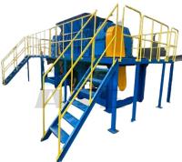 Quality Fully Automatic Double Shaft Shredder for MSW Household Garbage Recycling and for sale