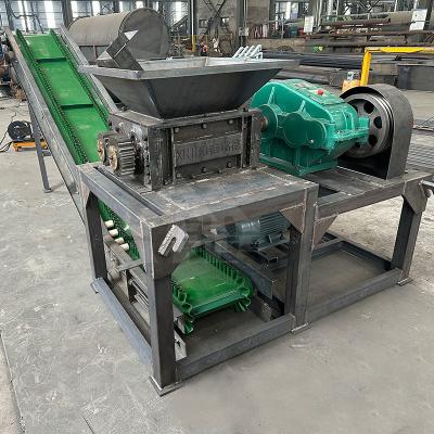 中国 5000KG プラスチック リサイクル 家庭用廃棄物とジャンボバッグのためのダブルシャフトシェードラー 販売のため