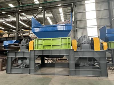 中国 二重シャフト ガラスボトル ハンマー スクラップ メタル・シュレッダー クラッシャー 機械 0.5T 重量 販売のため
