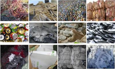 China Scrap Metal Plastic Crusher Shredder Machine Easy Operation Waste Recycling Requirements for sale