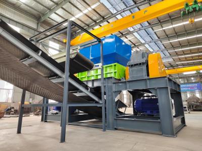 Cina Trituratore per auto in plastica ABS a doppio albero ideale per il riciclo dei rifiuti in vari settori industriali in vendita