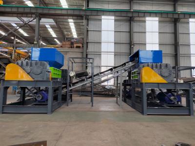 Cina Macchina di triturazione a doppio albero per il riciclaggio dei rifiuti di plastica in vendita
