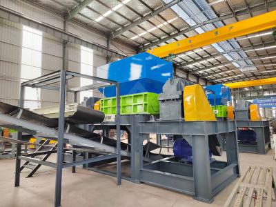 Cina Macchina di triturazione a doppio albero per il riciclaggio dei rifiuti di plastica in vendita