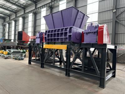 China Multifunktioneel 2000 Aluminium blikken Metalen schroot Keukenafval Plastic karton gegolfde versnipper Te koop