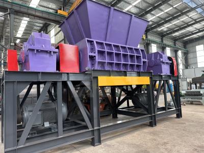 Cina Trituratore a doppio albero per il riciclaggio di carta, cartone, gomma, rifiuti di plastica e rottami di acciaio in vendita