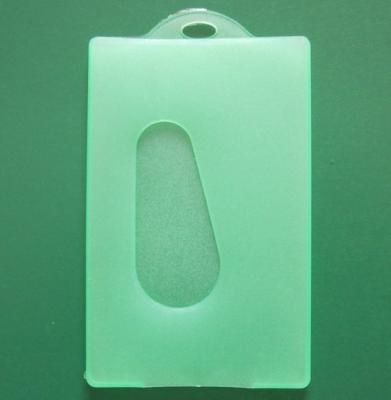 China Enclosed Id Badge Holder Hold 2 cards for sale