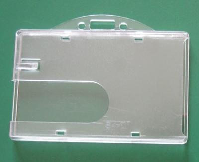 China Enclosed Id Card Holder Hold 2 Cards for sale