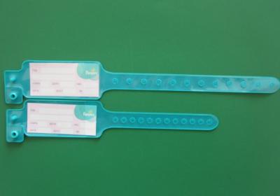 China Hospital identification bracelets for sale