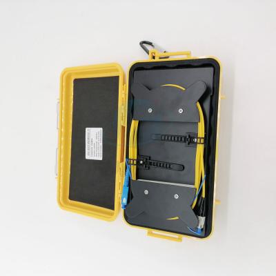 China FTTH FTTX Single Mode OTDR Launch Cable Test Extension Line Box 1km G657A1 for sale