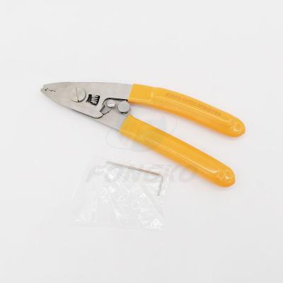 China FTTH Tools Miller Fiber Optic Stripper Three Hole Wire Cutter for sale