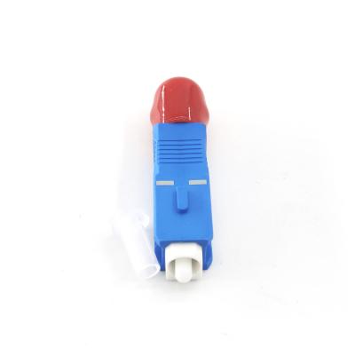 China ST PC Female To SC UPC Male Single Mode Fiber Optical Adapter for FTTH Network for sale