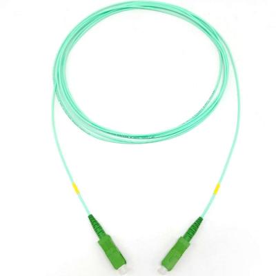China Cabo de remendo Aqua Blue Cable Jumper de Ftth 1.6mm 1M Length Optic Fiber à venda