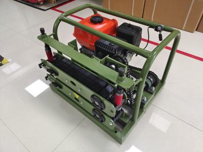 China Gasoline Fiber Optic Cable Pulling Machine For 45mm Diameter for sale