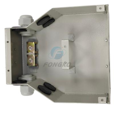 China Outdoor Ftth Terminal Box Din Rail Mounted 4/8/12 Cores for sale