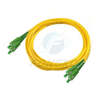China G.657A1 OM3 OM4 Multimode Fiber Optic Patch Cord FTTH With SC LC FC ST Connector for sale