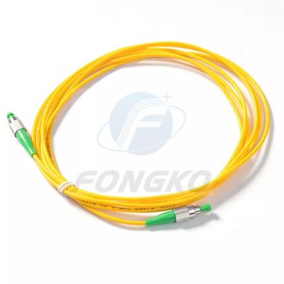China G.657A1 OM3 OM4 Multimode Fiber Optic Patch Cord FTTH With SC LC FC ST Connector for sale
