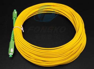 China G.657A1 OM3 OM4 Multimode Fiber Optic Patch Cord FTTH With SC LC FC ST Connector for sale