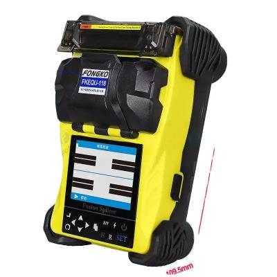 China Fiber Optic Fusion Splicer FTTH Optical Fibre Wielding Fusion Splicing Machine for sale