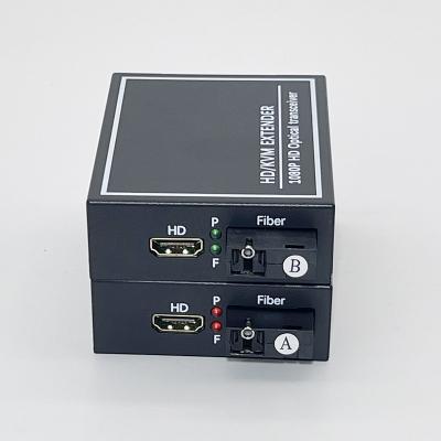 China FONGKO Optical Extender HD to MI Fiber Optic Converter HD/KVM EXTENDER 1080P HD Optical Transceiver for sale