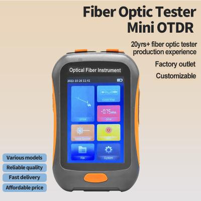 China FONGKO Mini OTDR Active Fiber 1550nm Fiber Optic Reflectometer and VFL OLS OPM EventMap 20dB 60/80Km OTDR for sale