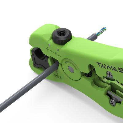 China FONGKO CS-07 Stripper Multi-function Cutter Automatic Wire Pliers Cable Slitter Wire Stripping Tools Cable Stripper for sale