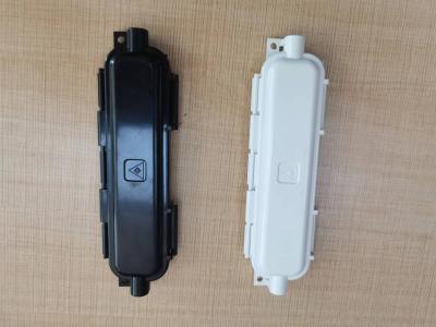China FTTH Outdoor Black and White IP65 Fusion Splice Box Cable Fiber Optic Fusion Protection Box for sale