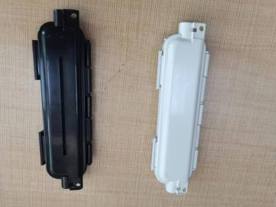 China FTTH Outdoor Black and White IP65 Fusion Splice Box Cable Fiber Optic Fusion Protection Box for sale