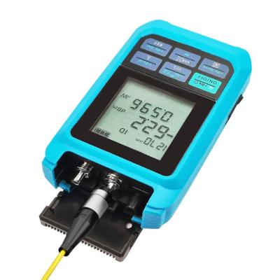 China FONGKO Mini Optical Fiber Powermeter 4-Function Optical Power Meter with RJ45 Laser WIFI Network Rechargeable OPM for sale