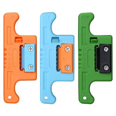 China FONGKO FTTH Mid Span Access Tool AUA-05 Longitudinal Fiber Optic Cable Stripper for sale