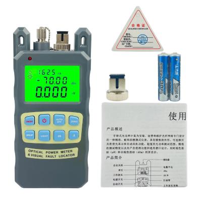 China FONGKO 70+10dBm 10mw Fiber Optical Power Meter 10km Cable Tester Tool Visual Fault Locator All-in-One Optical Fiber Cable Tester for sale