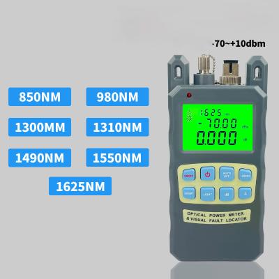 中国 FONGKO 70+10dBm 10mw 光ファイバー光パワーメーター 10km ケーブルテスターツール ビジュアルフォルトロケーター オールインワン光ファイバーケーブルテスター 販売のため
